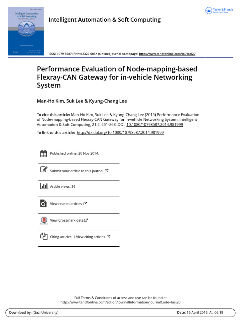 10798587.2014.981999 | PDF | Queue (Abstract Data Type) | Code