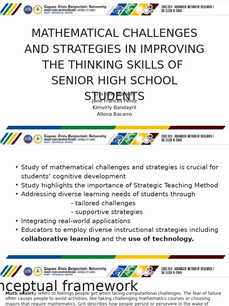 Educ 202 Slides Template | PDF | Learning | Mathematics