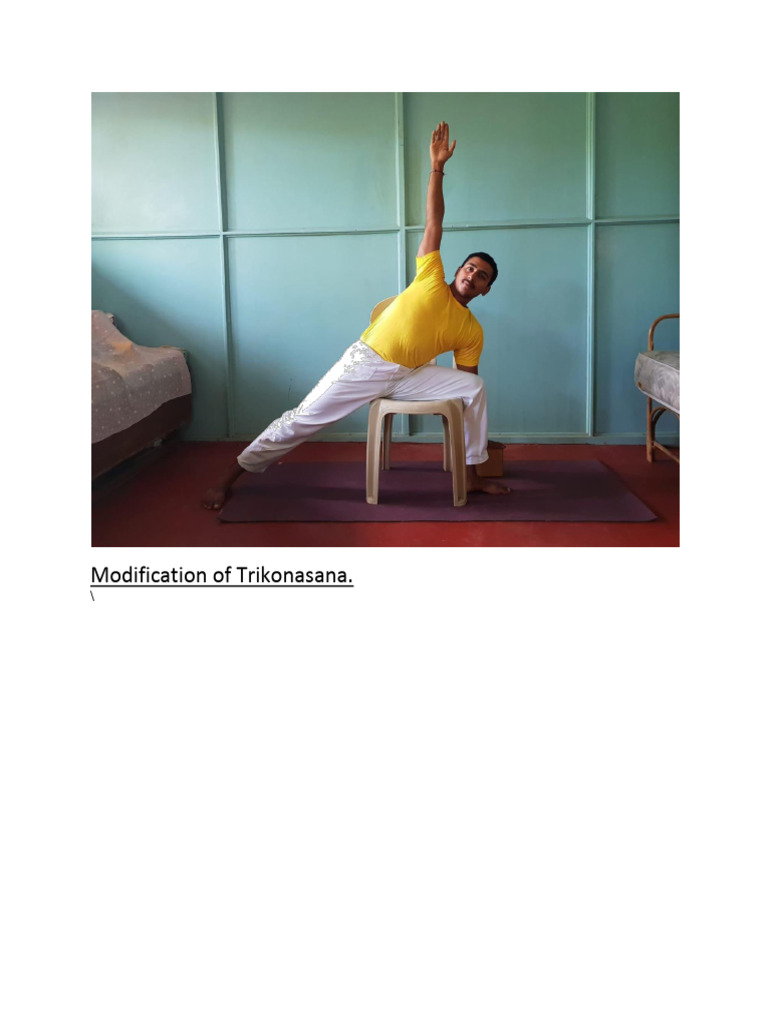 Modifications for Bhardwajasana | PDF
