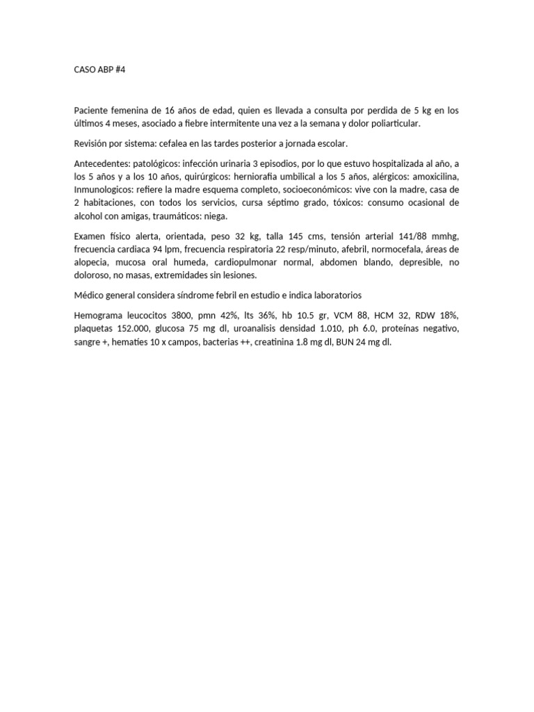 CASO ABP #4 | PDF