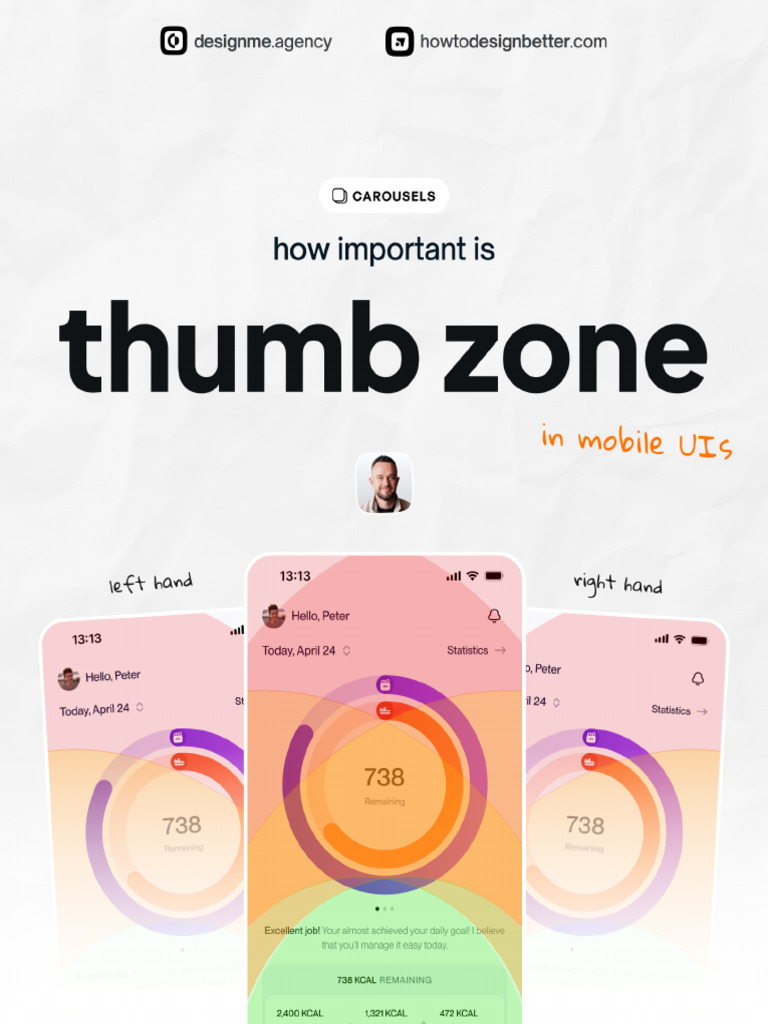 Guide On How Important Is Thumb Zone in Mobile UIs 1725686324 | PDF