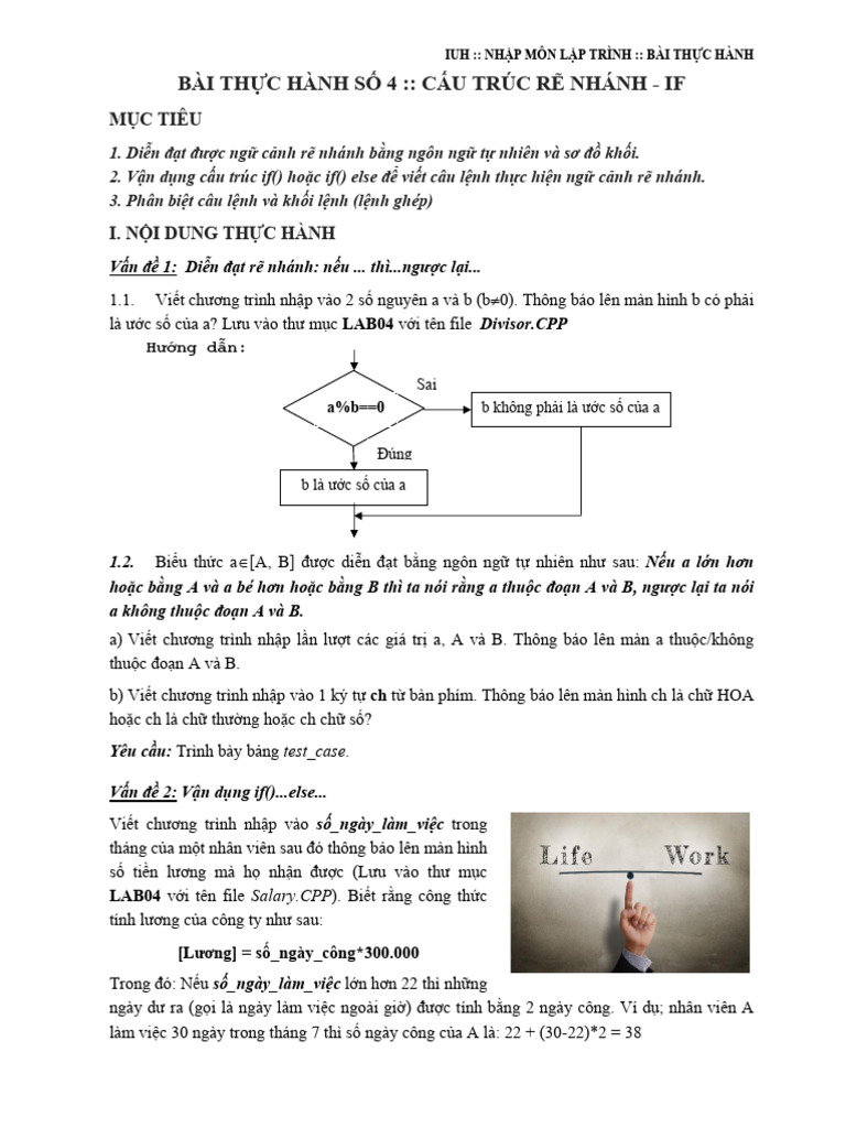 (NMLT) (Lab) (N04) IF - STATEMENT | PDF
