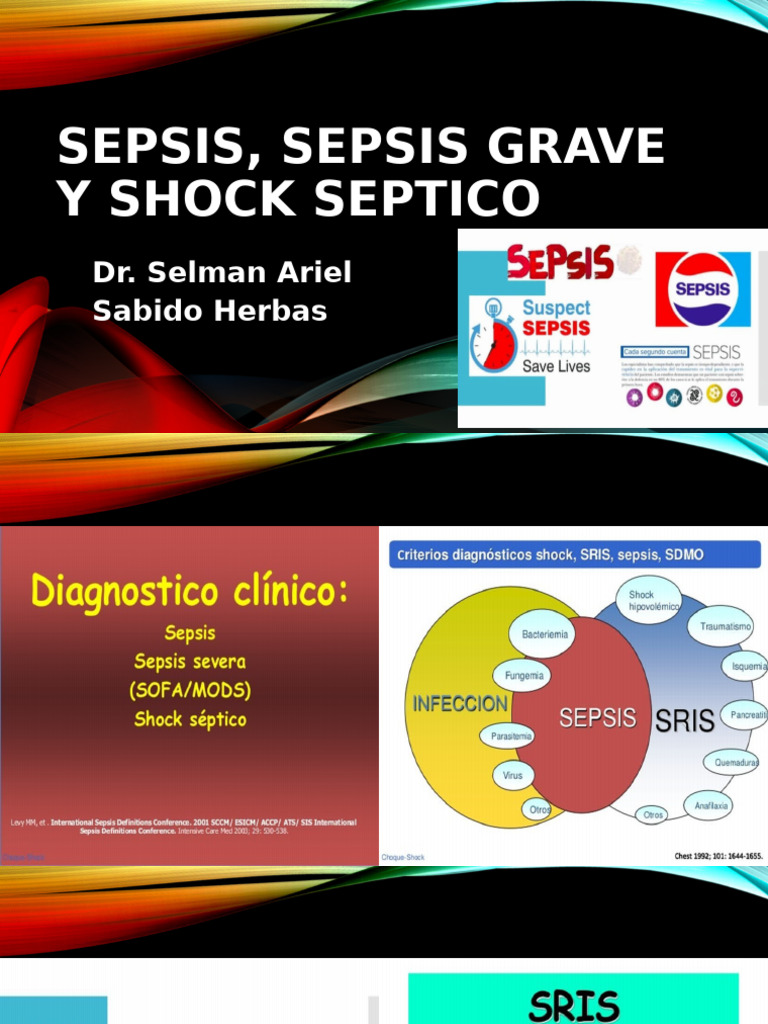 SEPSIS, SEPSIS GRAVE Y SHOCK SEPTICO Enferm | PDF | Septicemia ...