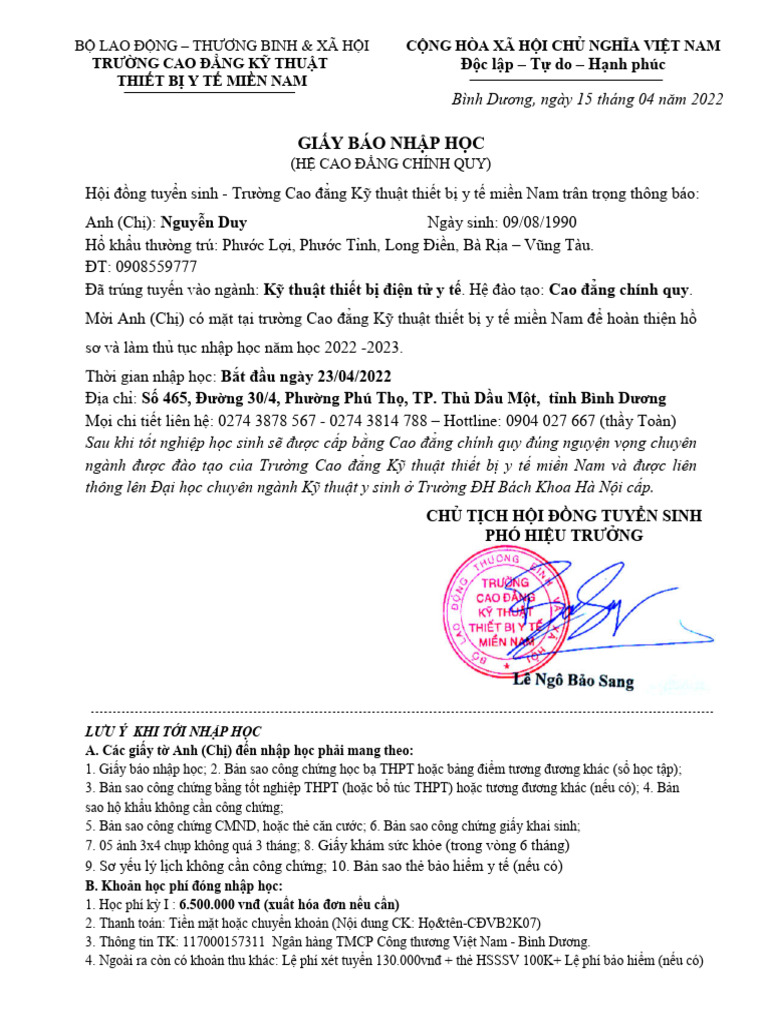 2022_GBNH_NGUYEN DUY_SPMET | PDF