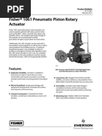Instruction Manual Fisher 1051 1052 Size 33 Diaphragm Rotary Actuators ...