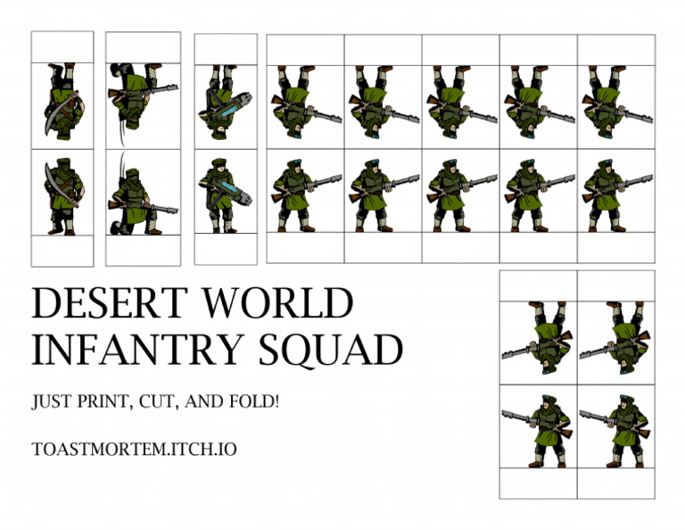 Paper Commando Troops | PDF