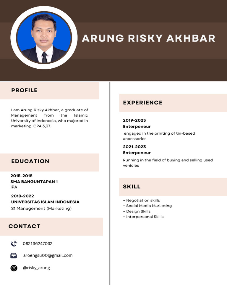 CV Arung | PDF
