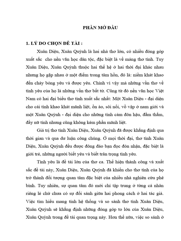 [123doc] Xuan Dieu Xuan Quynh Hai Phong Cach Tho Tinh | PDF