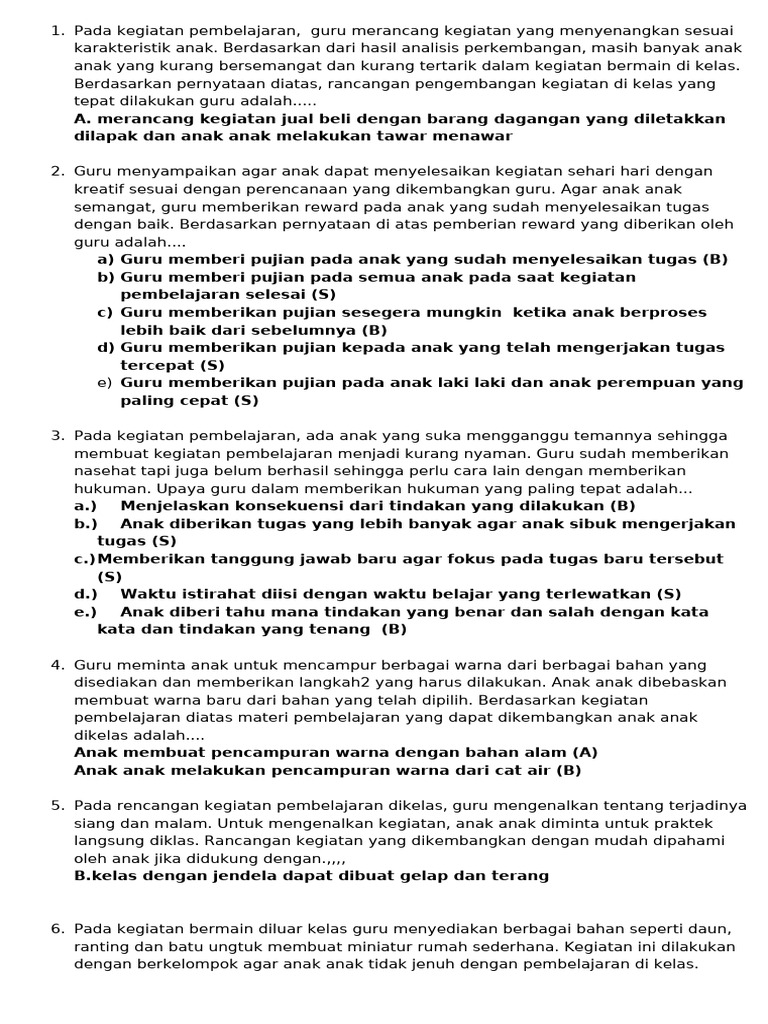 Soal Tryout | PDF