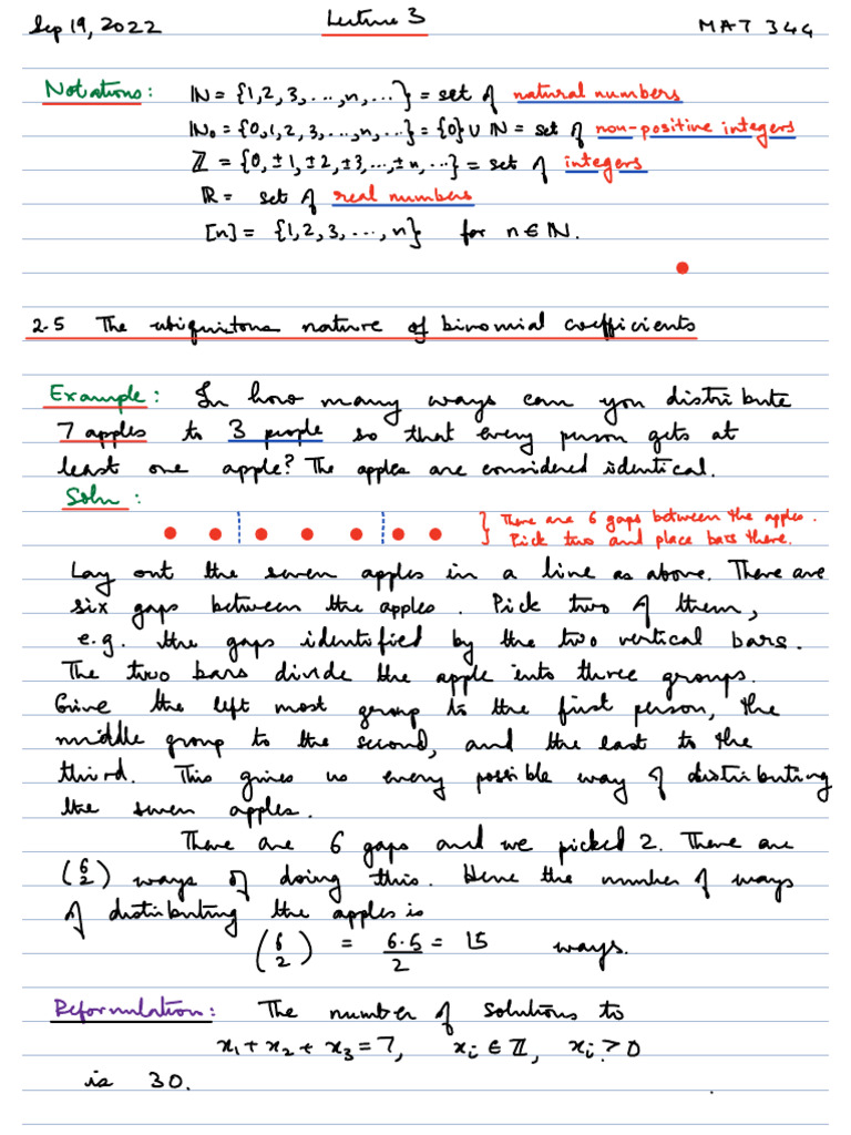 Lec3_MAT344_2022 | PDF | Arithmetic | Numbers