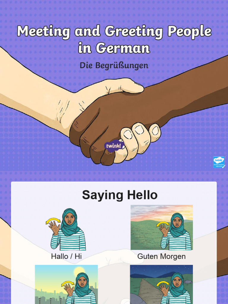 German greetings | PDF