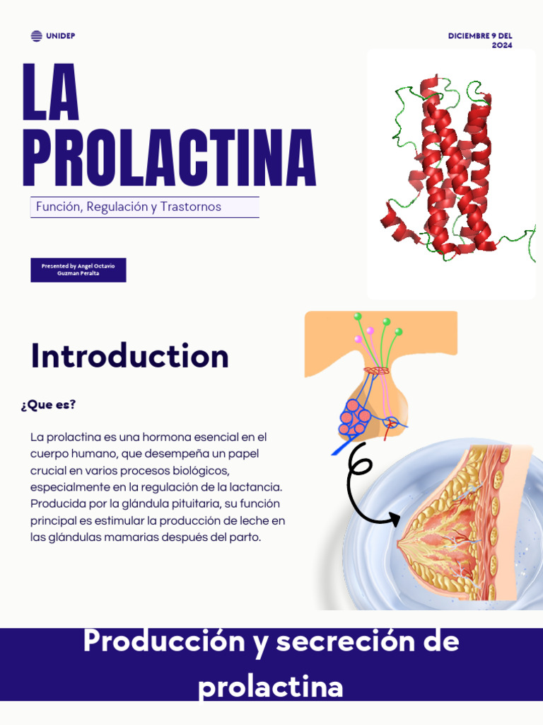 Prolactina | PDF | Lactancia | Sistema endocrino