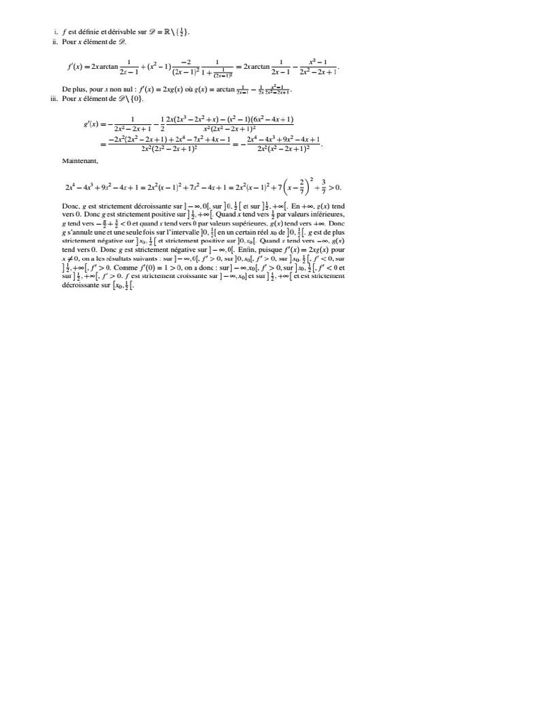 Corrige - CC Analyse 2 | PDF