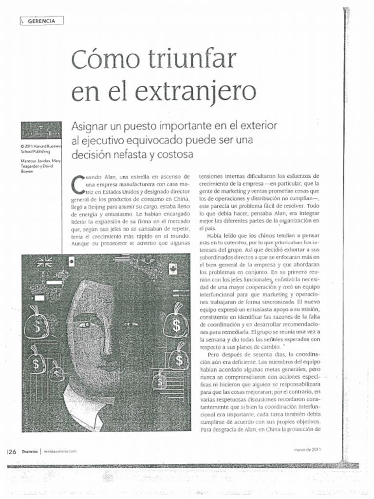 Como Triunfar en El Extranjero + | PDF