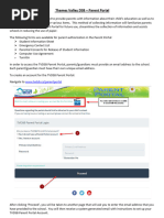 TDSB Student Login Instructions | PDF