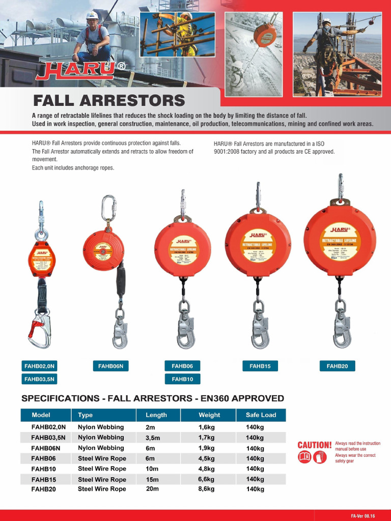 Haru Fall Arrestors | PDF