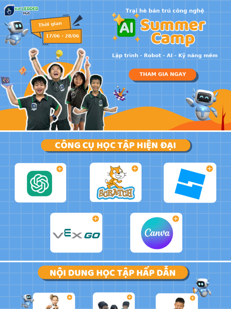 Brochure AI Summer Camp 2024 | PDF