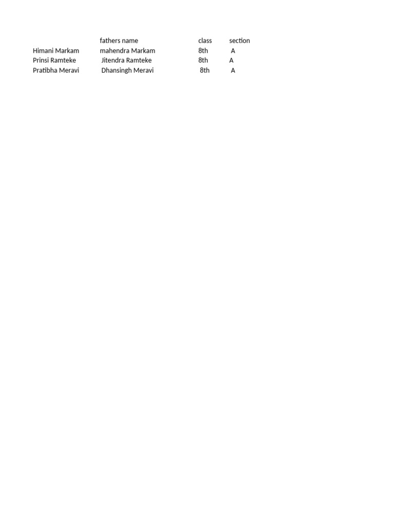 Student Information Records | PDF