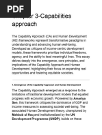 Capability Approach Amartya Sen | PDF | Economics | Economies