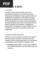 Basic Needs Approach in Development | PDF | Economics | International ...