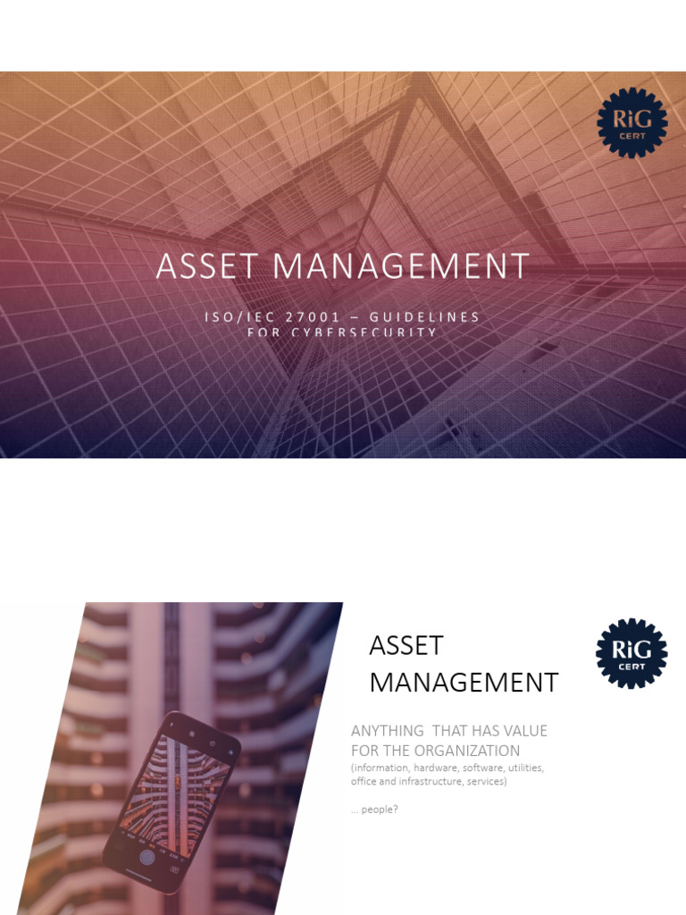 Asset_management_ppt | PDF
