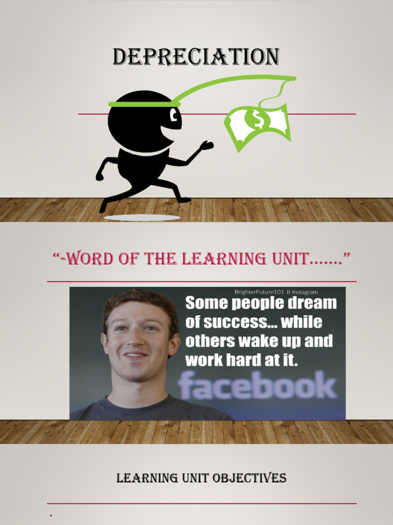 Depreciation Slides | PDF | Depreciation | Book Value