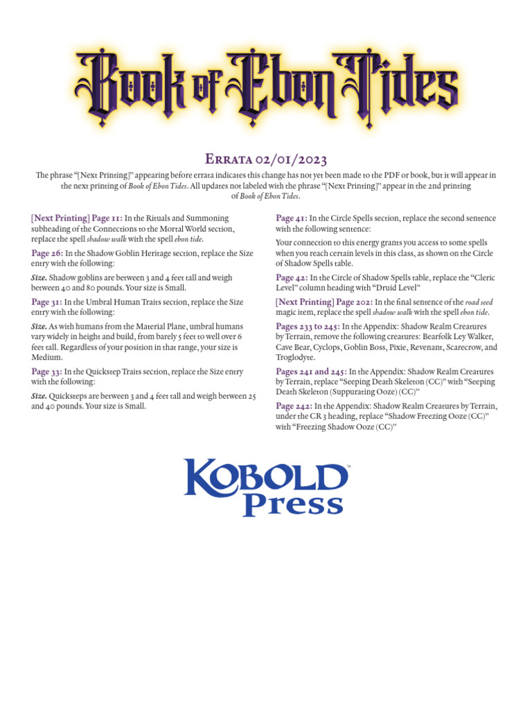 Book Of Ebon Tides Pdf