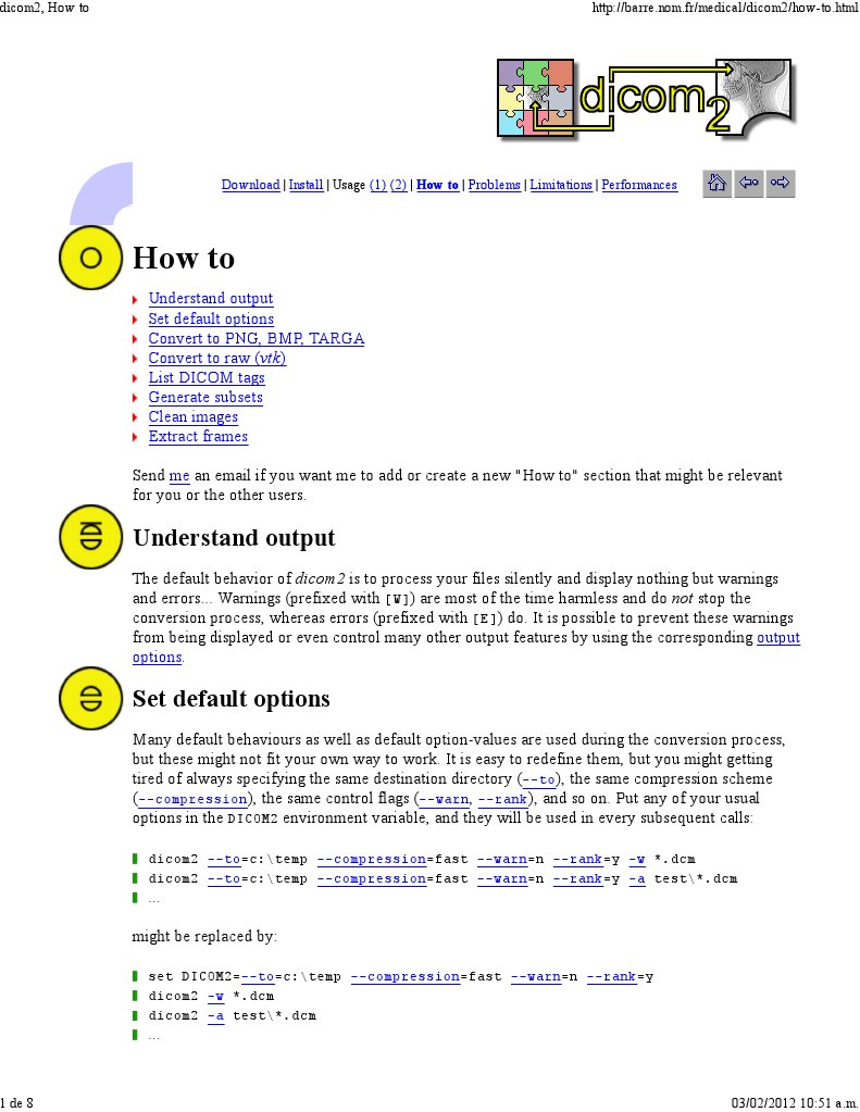 Dicom2, How To | PDF | Computer Programming | System Software