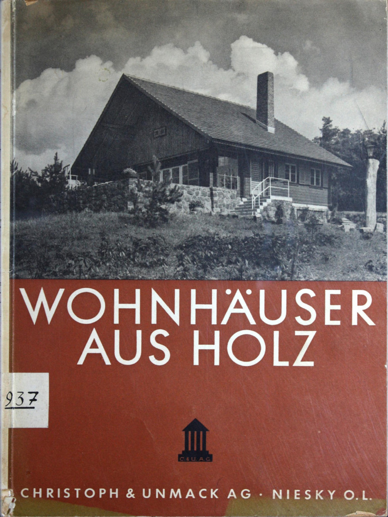 Christoph Unmack Ag. Niesky O.l. Holzhaus Refugees Camps Later | PDF