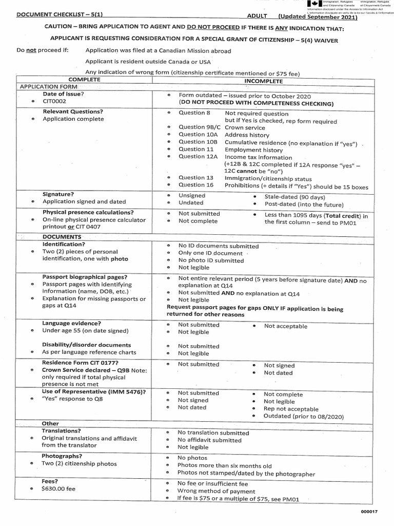 Citizenship Checklists | PDF
