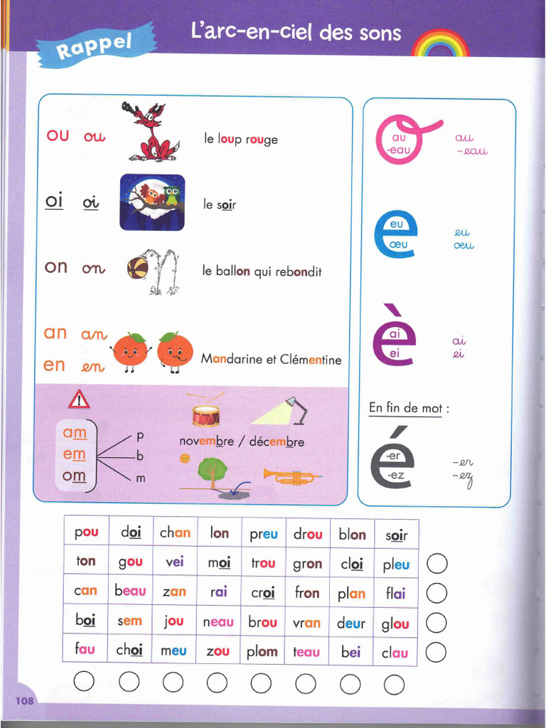 Bilan 1 Sons OU OI ON EN | PDF