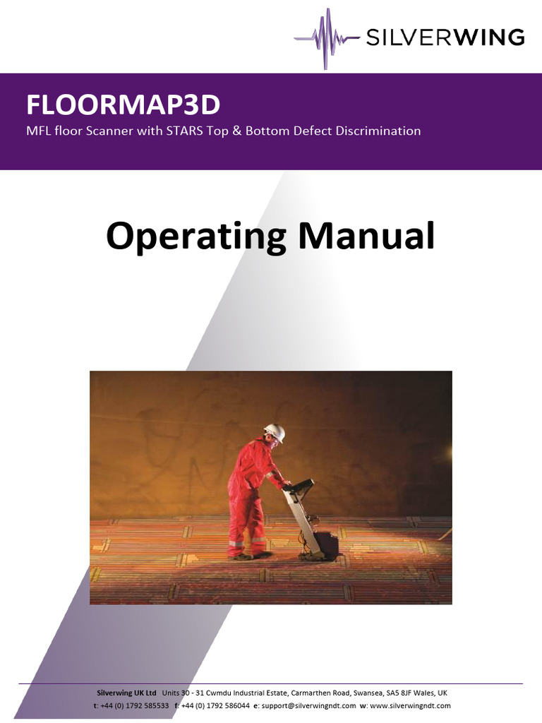 MFL (Floormap 3D) Operating Manual | PDF | Battery Charger | Touchscreen