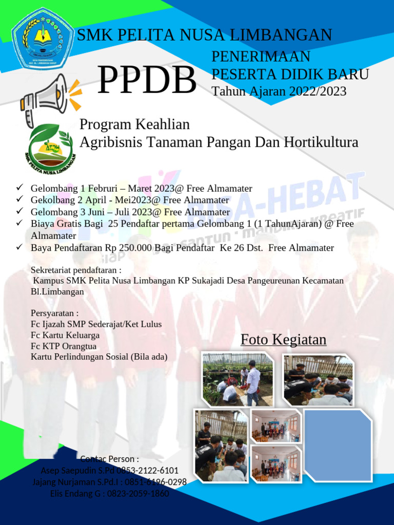 Formulir Ppdb Smk Pnl_102137 | PDF