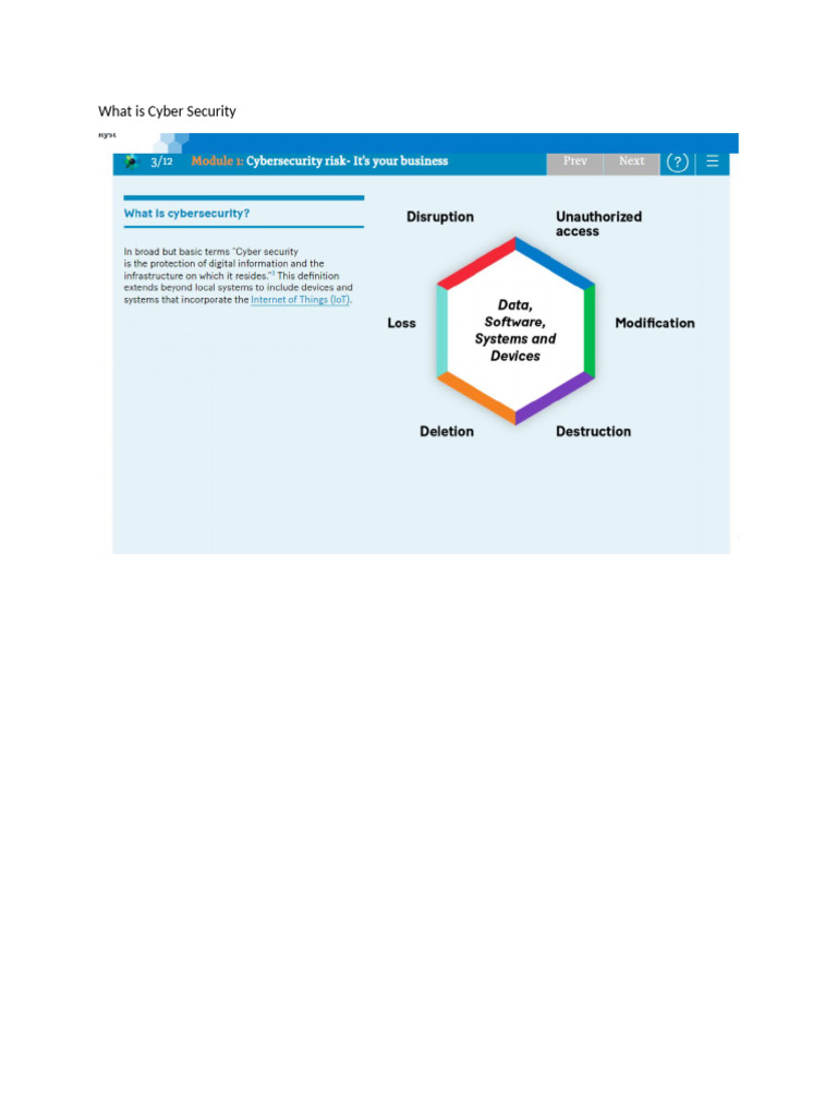 Understanding Cyber Security Basics | PDF
