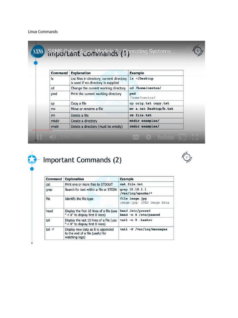 Linux Commands | PDF