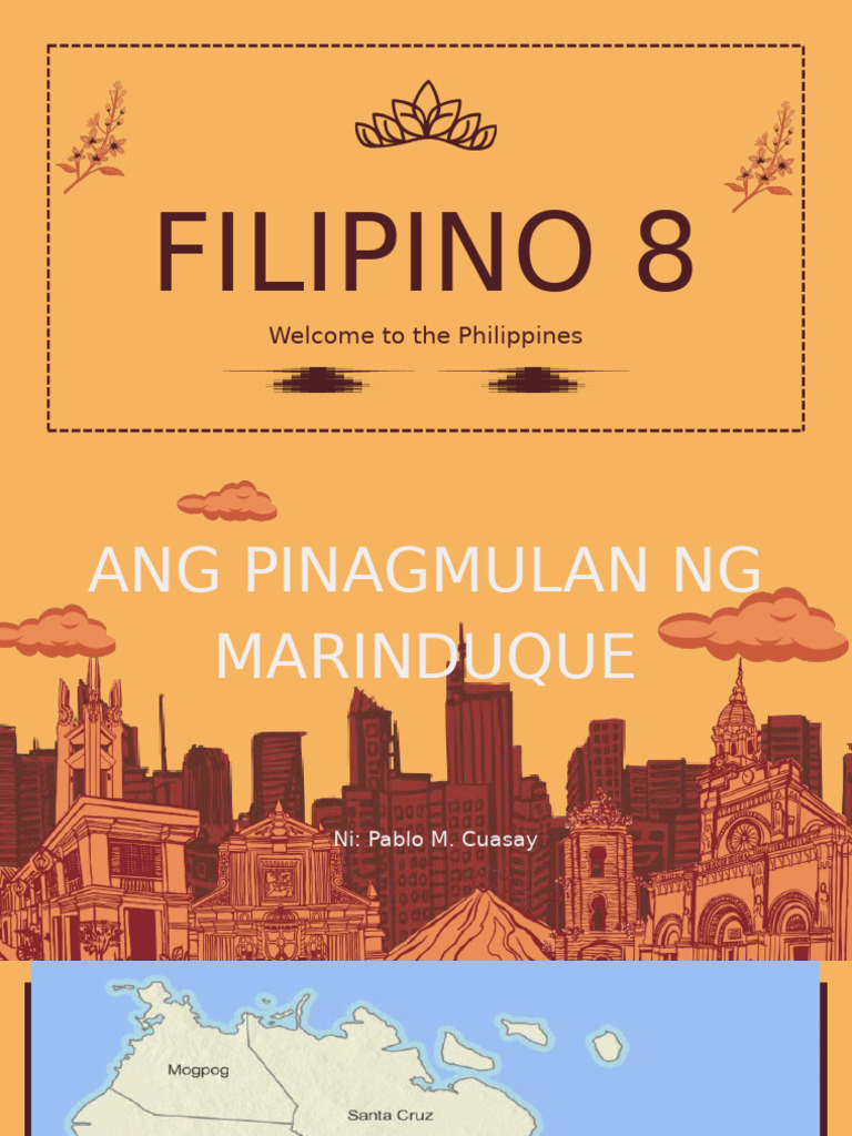 Filipino 8 Ang Pinagmulan NG Marinduque | PDF