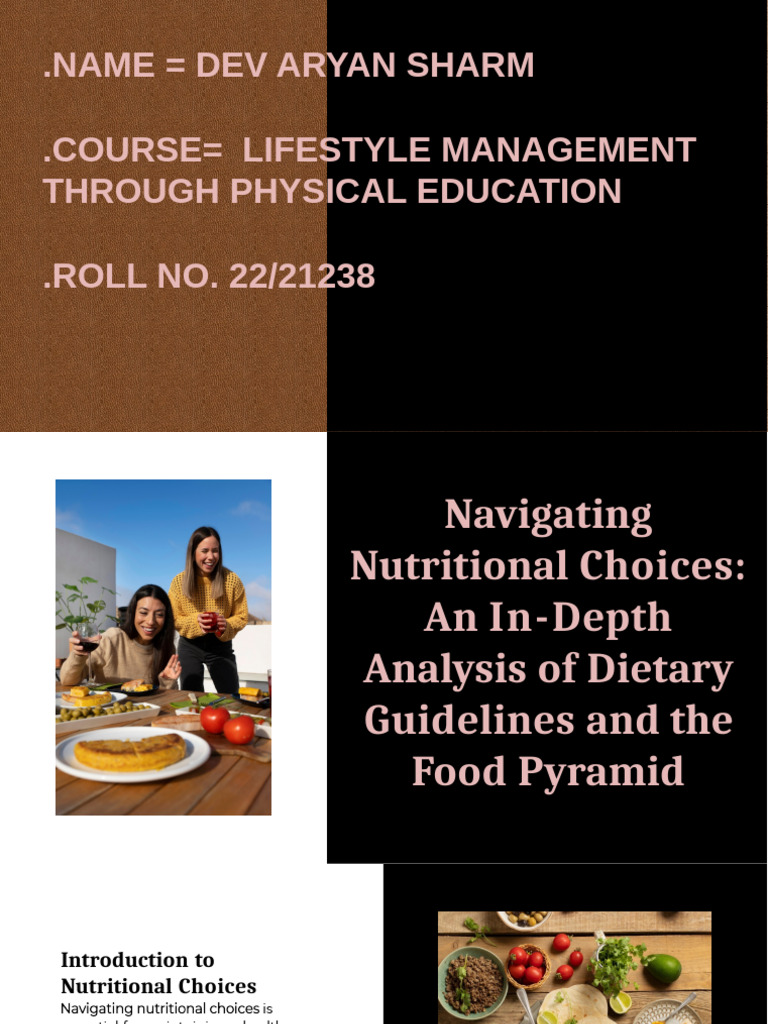 Lifestyle Management Through Physical Education by Dev Aryan Sharma | PDF