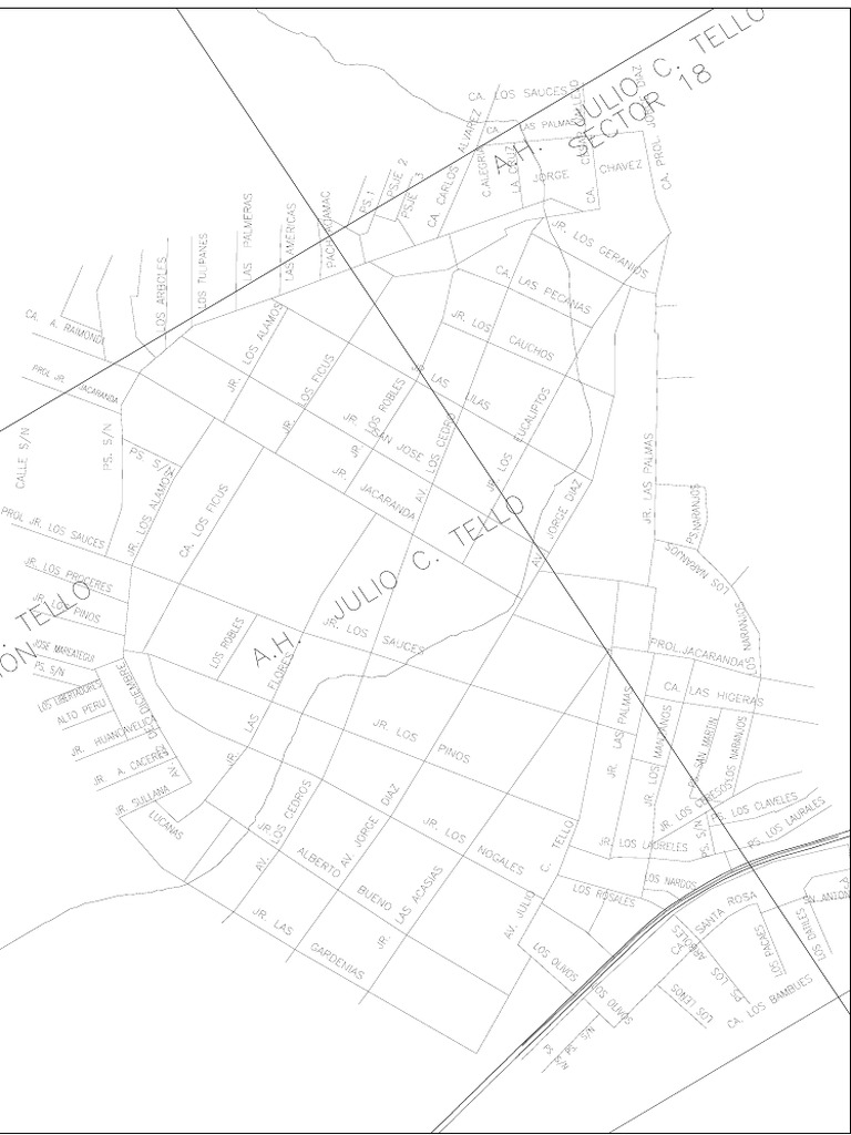 Plano de Lurín | PDF