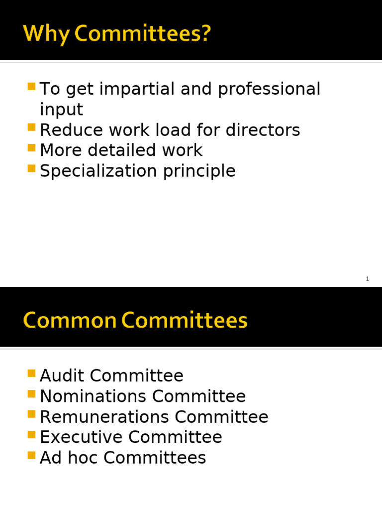 5 Board Committees | PDF