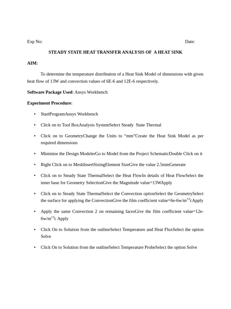 M.Tech Computational Methods Lab Manual - 2nd Exp | PDF