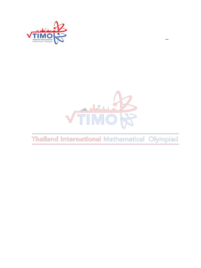 Toaz - Info 4 Timo Final Mau Phieu Tra Loi Answer Sheet PR | PDF ...