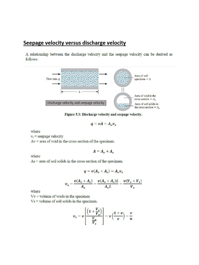 Examples Permeability | PDF