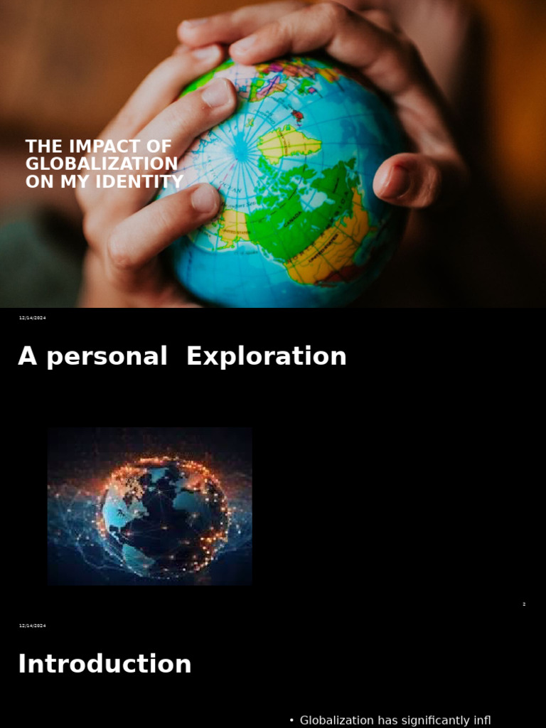 Impact of Globalization On My Identity | PDF | Social Psychology