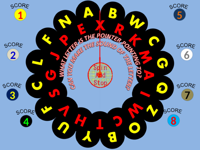 What Letter Is The Pointer Pointing To Fun Activities Games Games ...