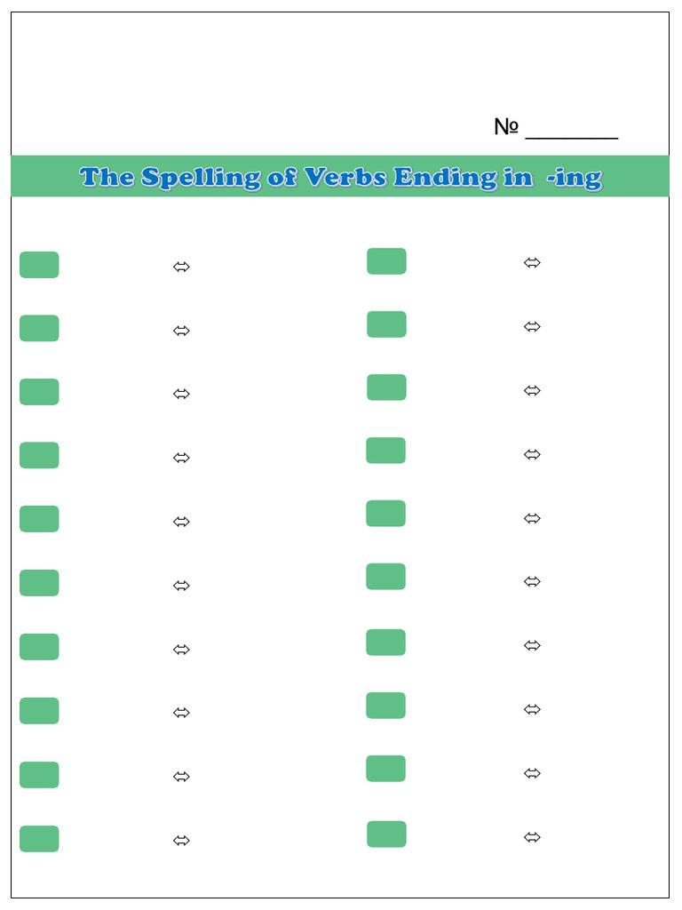 Unit 33 - 4B - The Spelling Worksheets | PDF