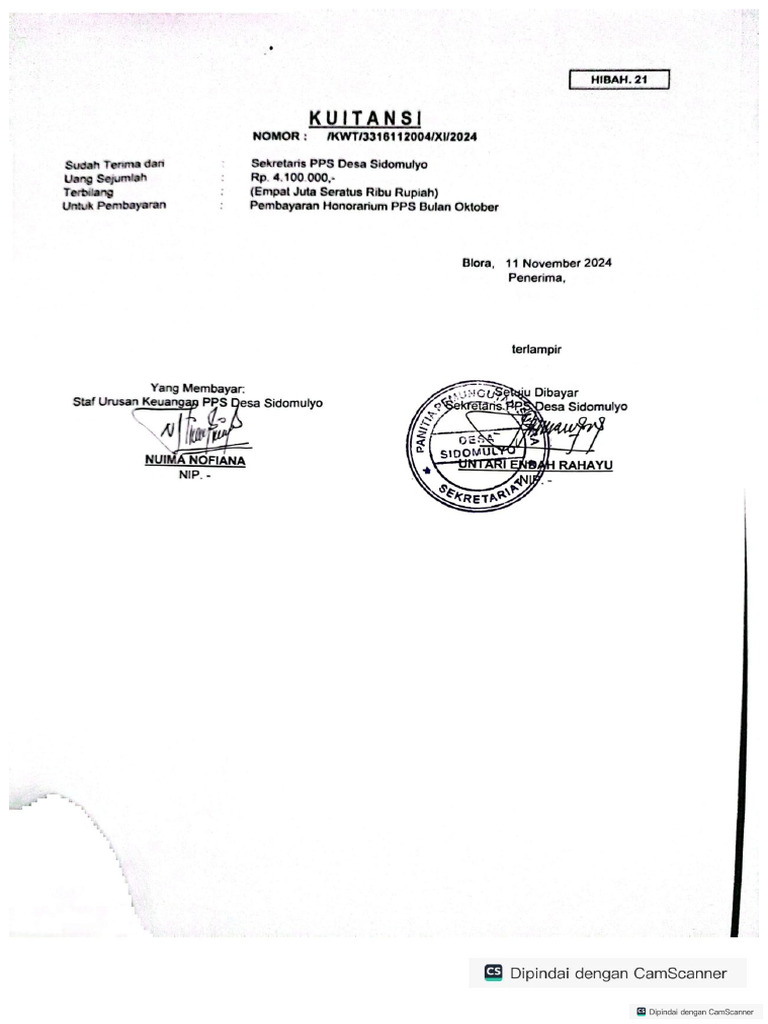 11.2024.PPS Sidomulyo_SPJ 1 | PDF