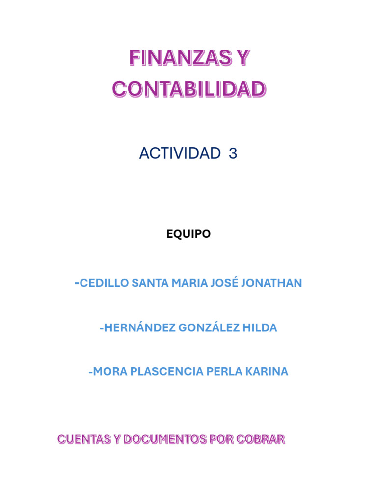 cedillo_santa _maria _jose_Actividad3 2 | PDF | Pagos | Negocios económicos