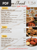 TDH Menu June 2nd Week | PDF | Food And Drink Preparation | Western Cuisine