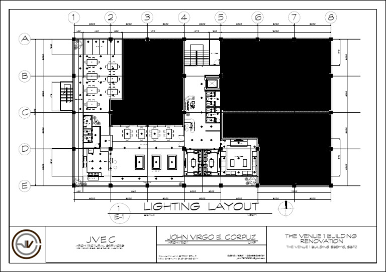 The Venue 1 Fifth Floor Lighting Layout | PDF | Home