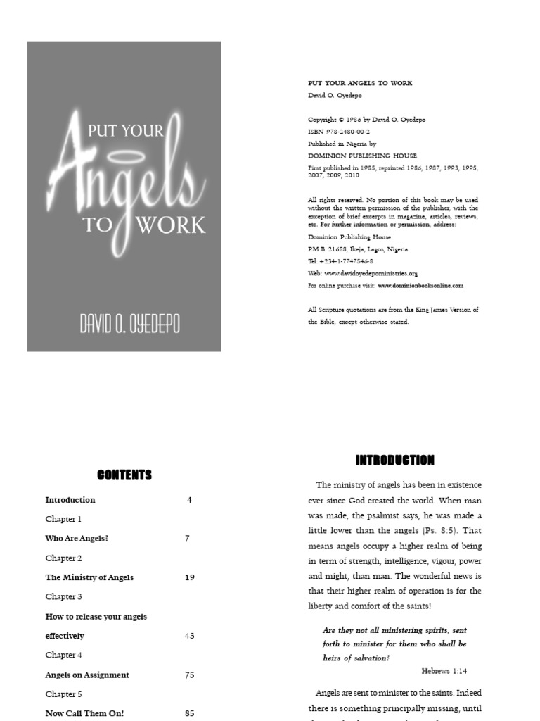 Put Your Angels To Work PDF | PDF | Angel | Jesus